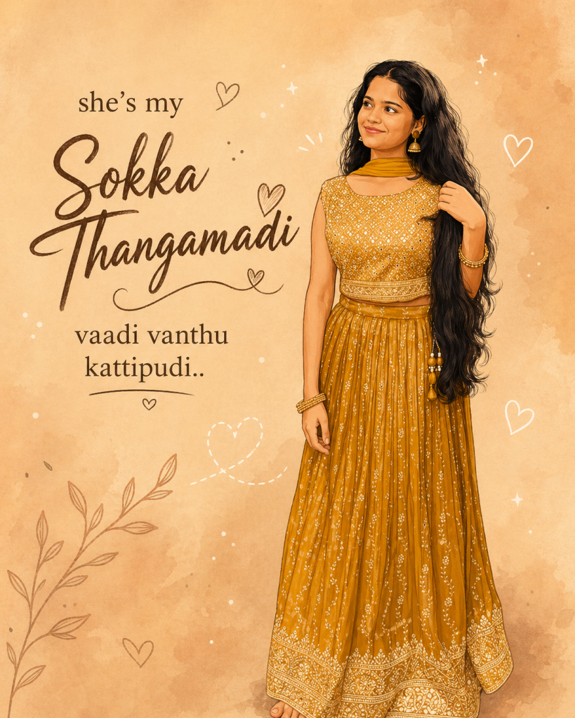 Sokka Thangam Prompt Create Stunning AI Photo Edits with a Golden ...