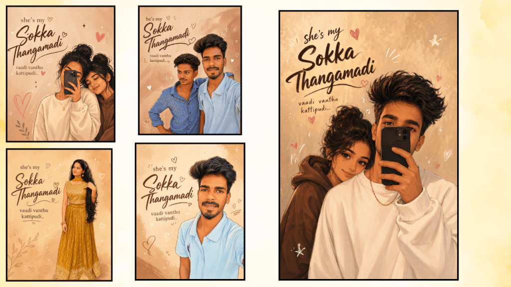 Sokka Thangam Prompt Create Stunning AI Photo Edits with a Golden ...